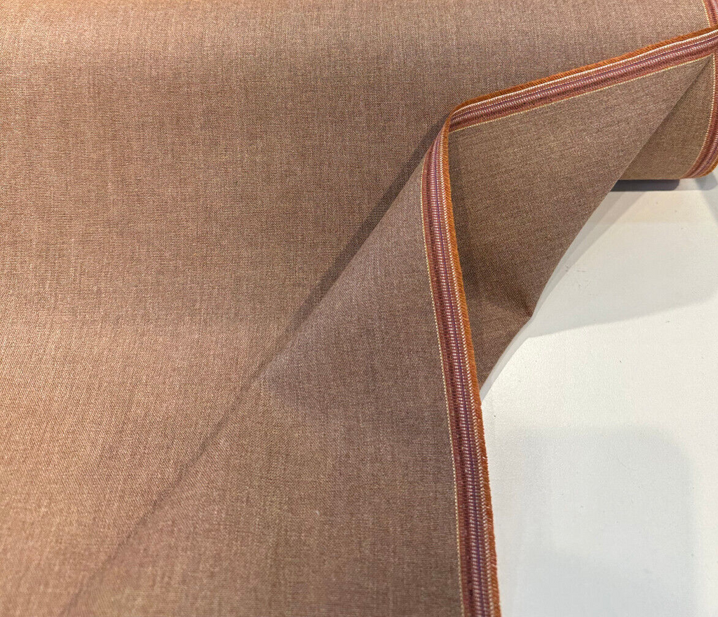 Sunbrella Canvas Rejuv Rust Tobacco Outdoor Milliken Fabric By the yar ...