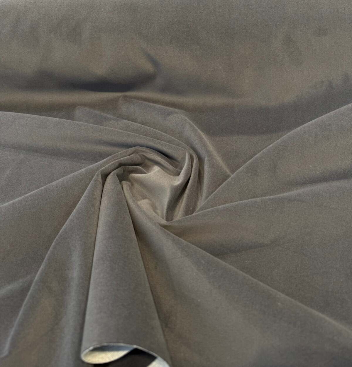 Fabricut Velvet Charcoal Gray Upholstery Fabric by the yard ...