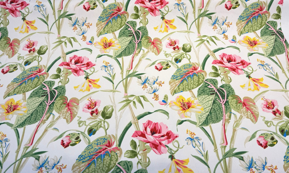 Waverly Your Grace Spring Floral Drapery Upholstery Fabric By the Yard ...