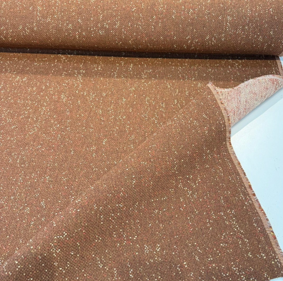 Sunbrella Tweeds Fox Rust Outdoor Performance Upholstery Fabric By the ...