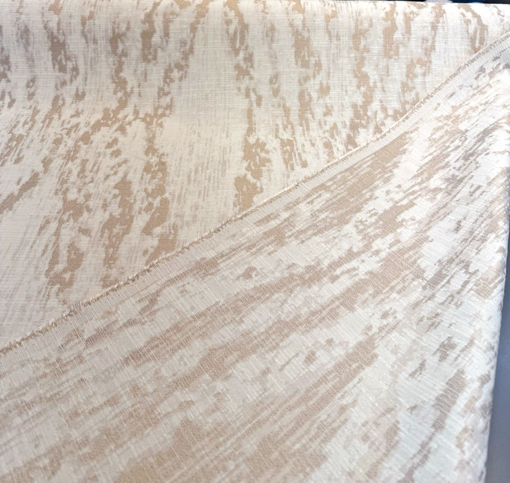 Baylis Rain Blush Jacquard Designer Drapery Upholstery Fabric By The Y ...