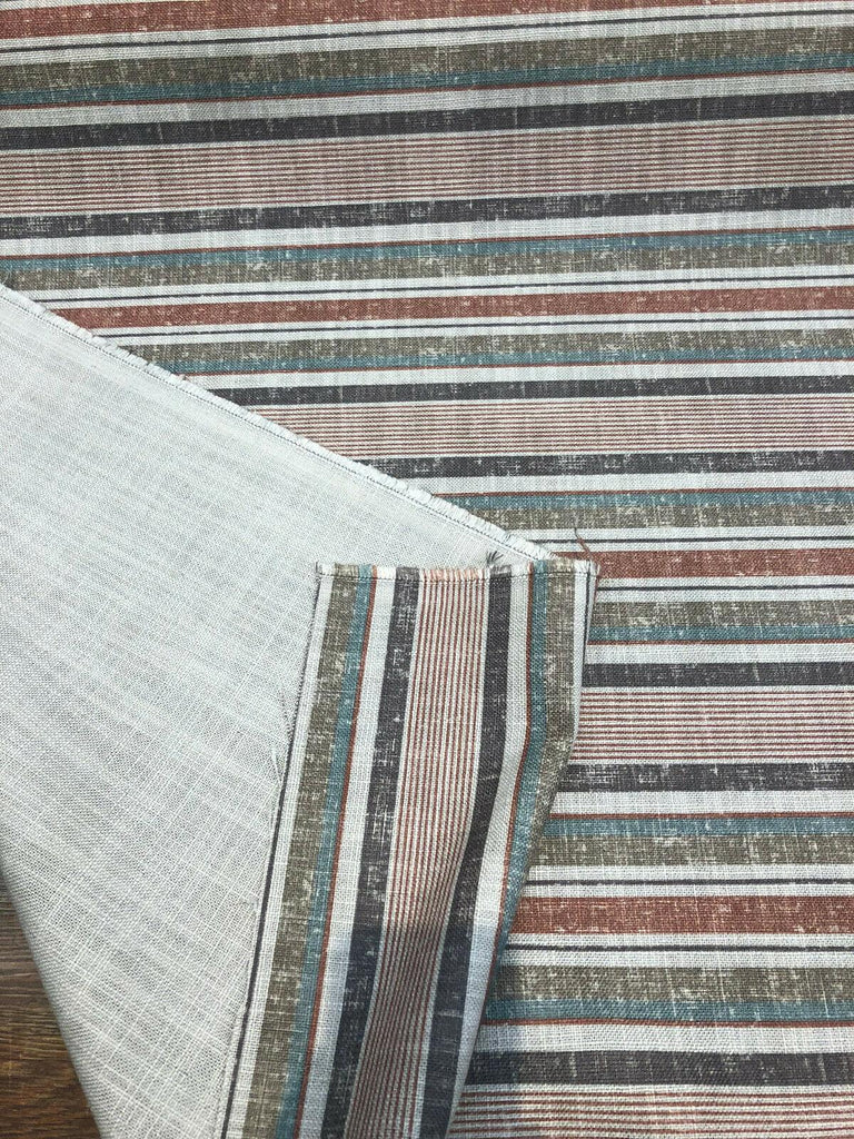Fabricut Sassi Patina Nautical Stripe Upholstery Fabric By The Yard ...
