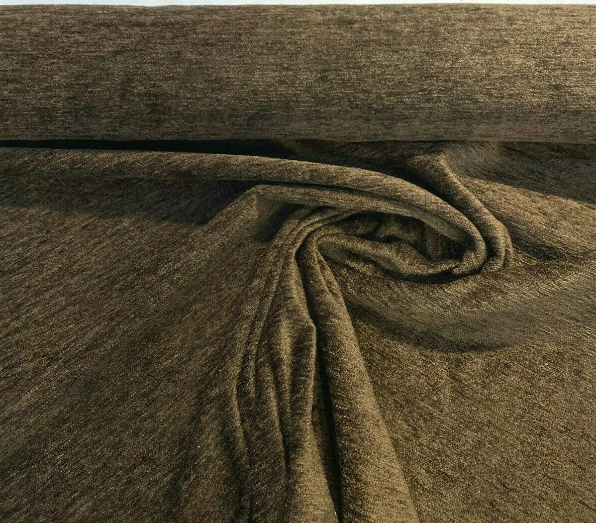 Soft Chenille Brown Cocoa Cuddle Upholstery Fabric By The Yard ...