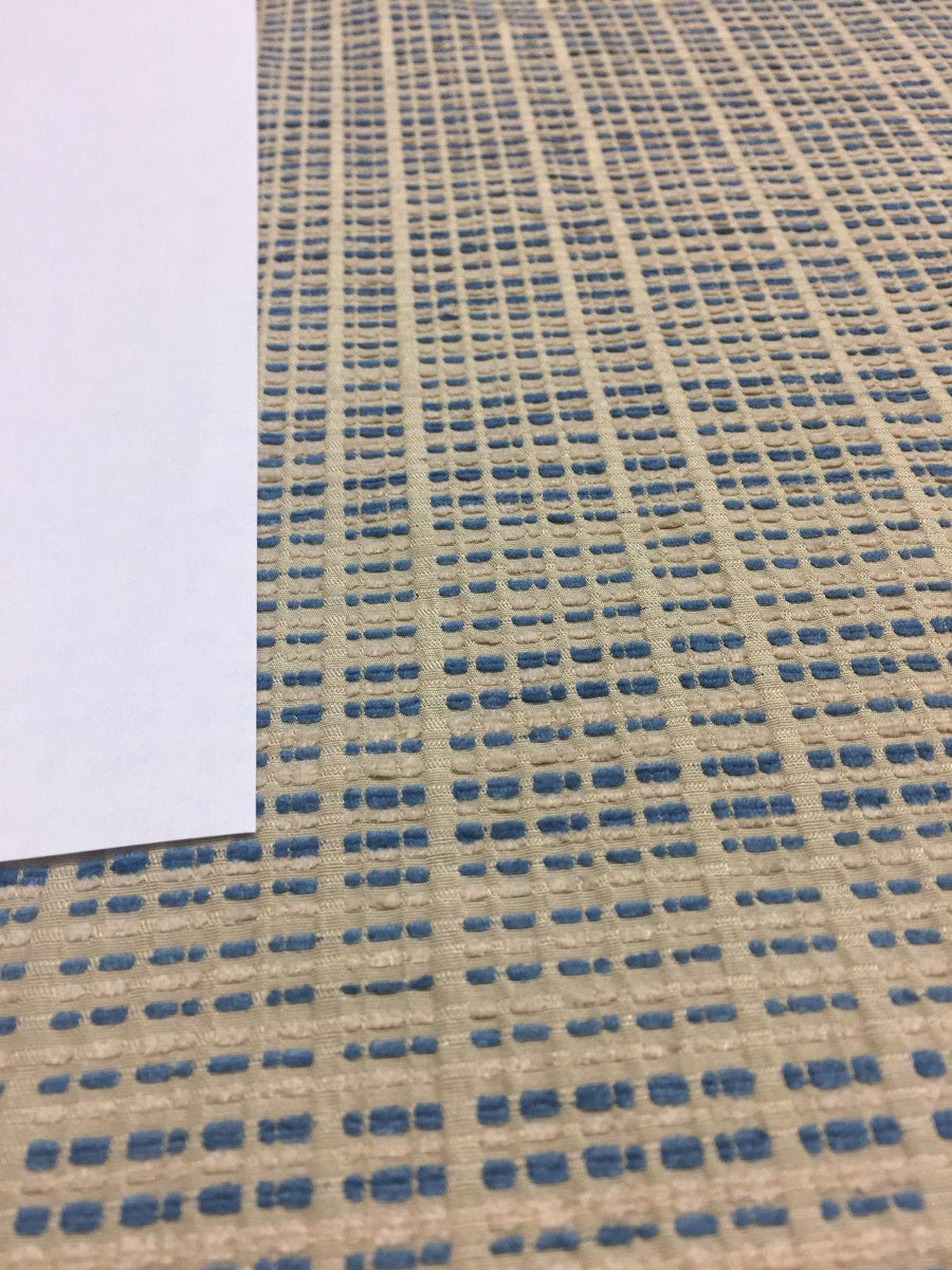 P kaufmann Blue NFP BINARY CODE Fabric Multipurpose fabric by the yard ...