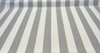 Sunbrella Gray Stripe Townsend Granite Outdoor Fabric By the yard ...