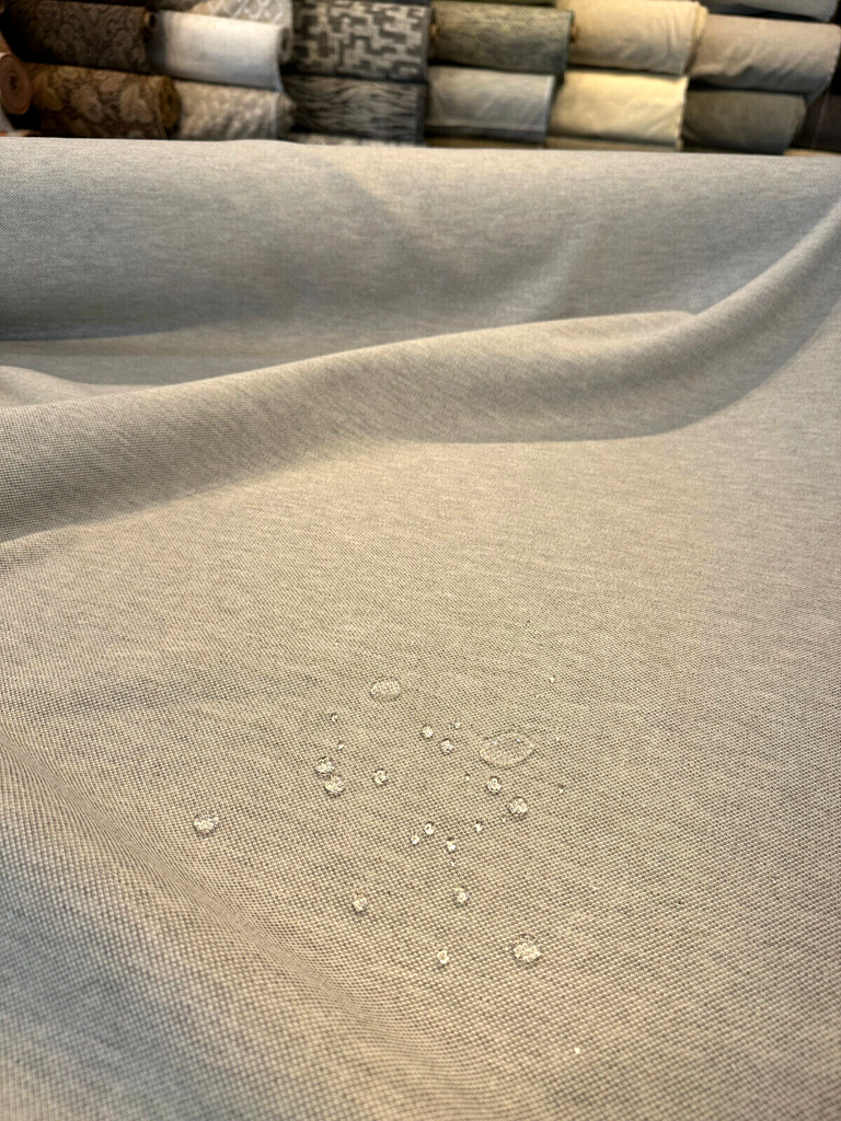 Sunbrella Marine Tuck Gray Dust 65 inch Outdoor Upholstery Fabric By t ...