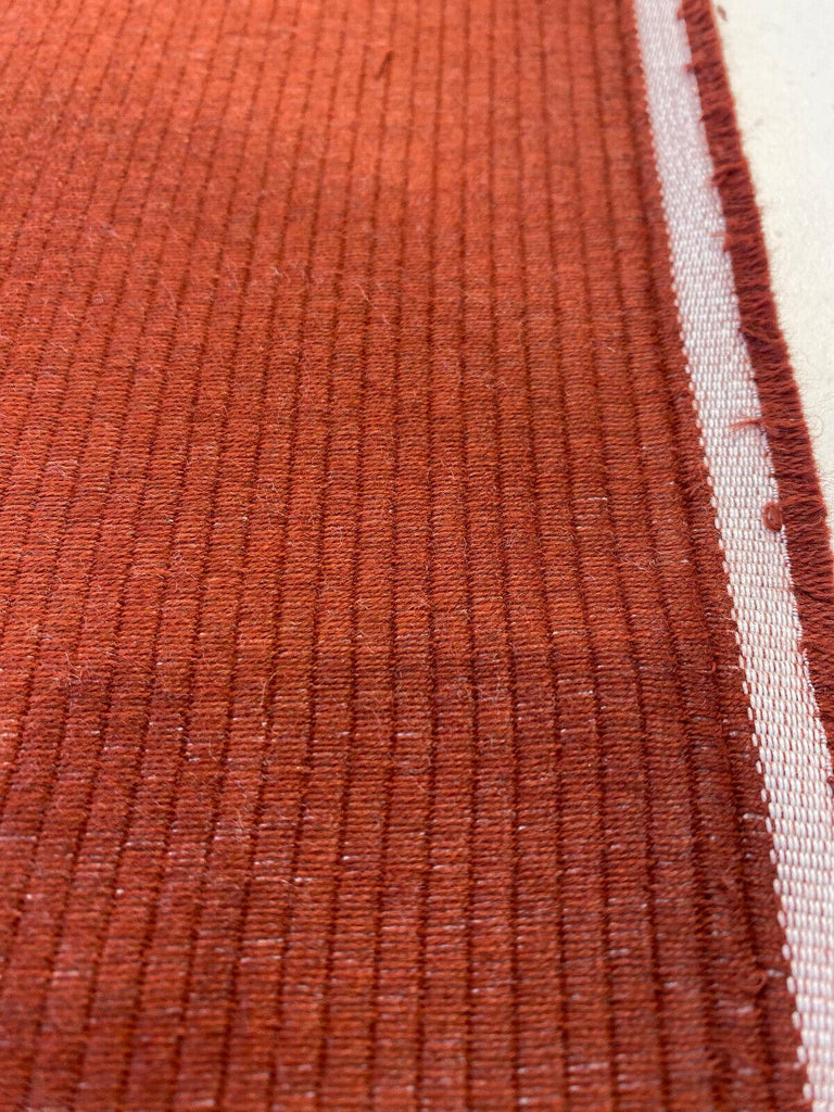 Sunbrella Red Brick Stripe Woven Outdoor Upholstery Drapery Fabric ...