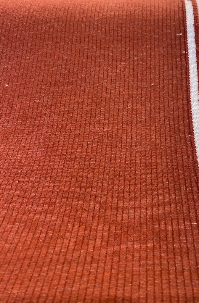 Sunbrella Red Brick Stripe Woven Outdoor Upholstery Drapery Fabric ...