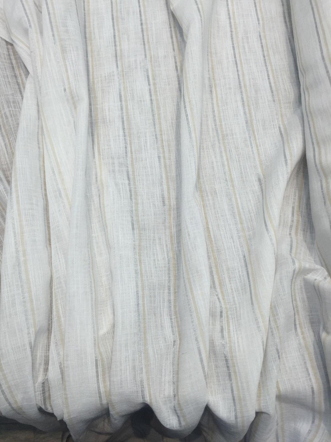 Salt and Birch Specialty Fabric - P Kaufmann Salt White Gold Byline El ...